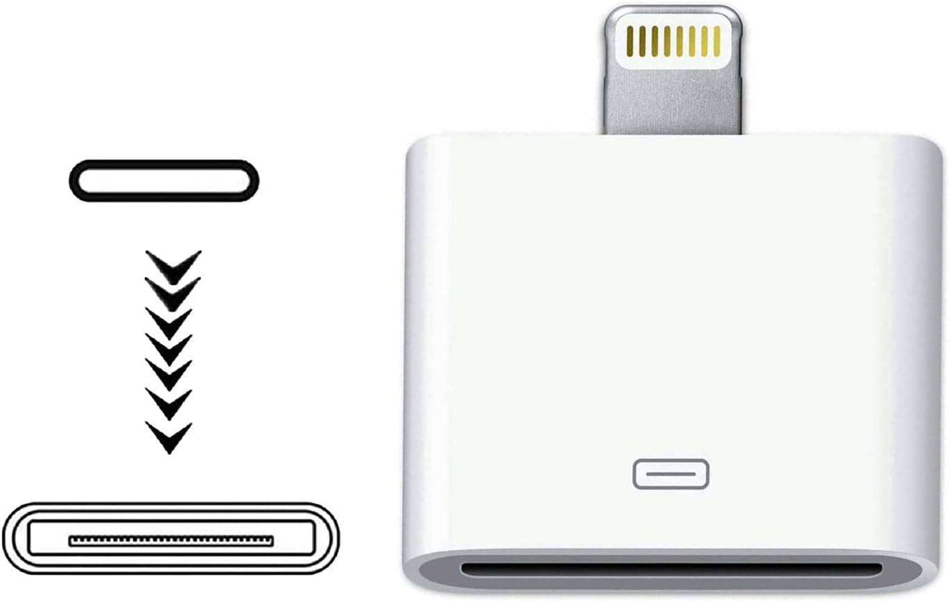 Amazon.com: Lightning to 30-pin Adapter Apple MFi Certified iPhone 8 ...