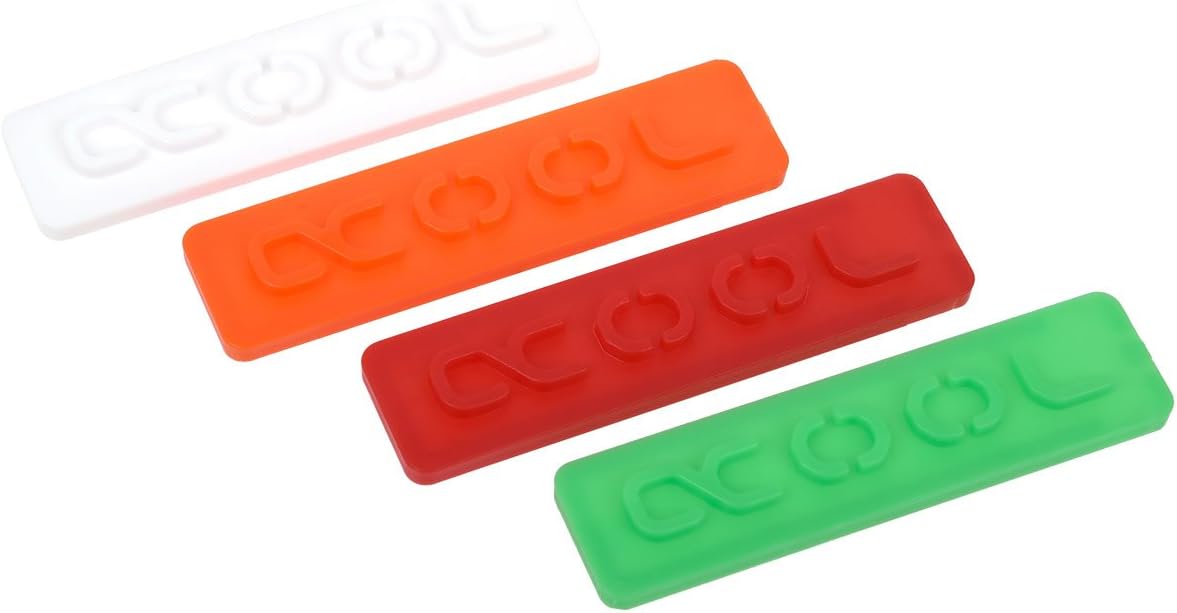 Amazon.com : Alphacool 12553 Eisbaer Logo kit 4 pcs Water Cooling Kits ...