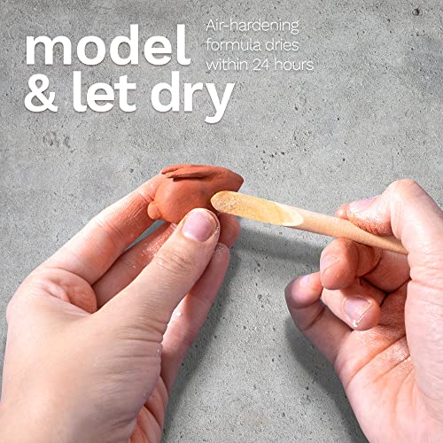 Snapklik.com : Air-Hardening Modeling Clay - Terra Cotta Clay 22lb ...