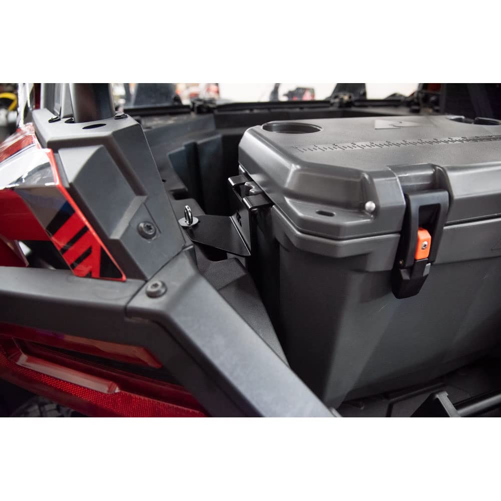 Amazon.com: Tusk Cooler Mount Brackets Black Powder Coated For POLARIS ...