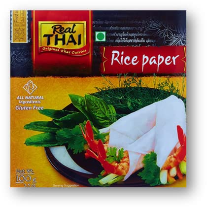 Real Thai Rice Paper 100g Unique : Amazon.in: Grocery & Gourmet Foods