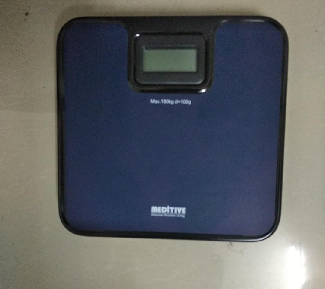MEDITIVE Digital Human Weighing Scale for Body weight, Durable ...