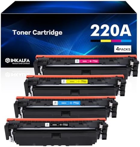 220A (W2200A) sans Puce Toner Compatible pour HP 220A 220X Color ...