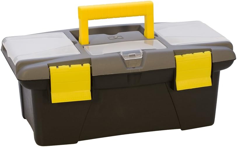 Amazon.com: Medium Tool Box, 14 by 7 by 5-1/2 Inches | PKG-370.02 ...