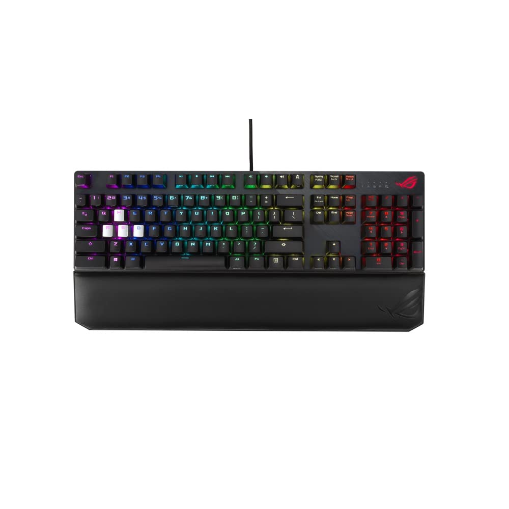 Buy ASUSROG Strix NX TKL Deluxe 80% RGB Gaming Mechanical Keyboard, ROG ...