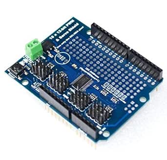 Amazon.com: 10 pcs Motor/Stepper/Servo/Robot Shield for I2C v2 Kit w/PWM Driver TOP : Industrial ...