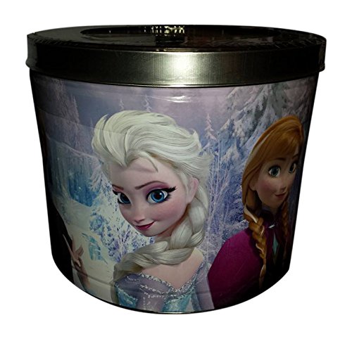Amazon.com : Disney Frozen Popcorn 1lb 2.5oz Tin - Caramel & Cheese ...