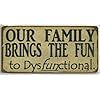 Amazon.com: Egbert's Treasures Aged Magnetic Wood Sign Saying, Our ...