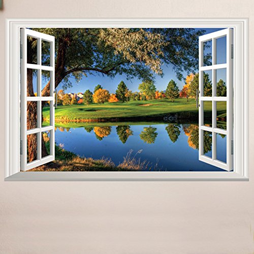 Faux Window Wall Decal Highest Clarity Images Best Selling Window