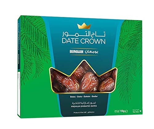 Dry Fruit Wala Crown Bumaan Dates 1kg : Amazon.in: Grocery & Gourmet Foods