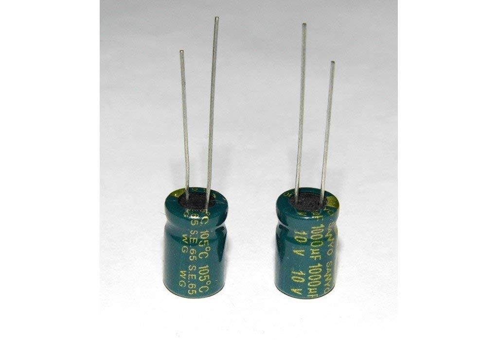 1000uF10V,10V1000uF,1000uF/10V,10V/1000uF 12X8 Electrolytic capacitors ...