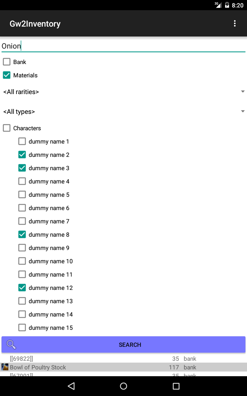 Gw2 Inventory - App on Amazon Appstore