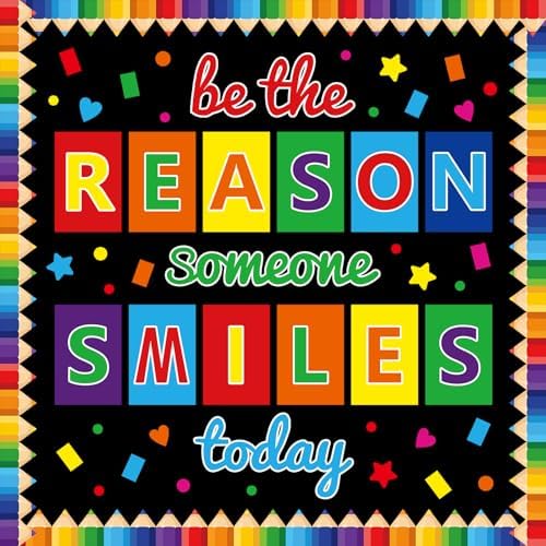 Amazon.com: LioNergy Believe in Yourself Classroom Bulletin Board ...