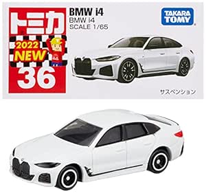 タカラトミー(TAKARA TOMY) 188629 Tomica No. 36 BMW I4 1:64 Scale Die Cast Car, White : Amazon.in: Toys ...