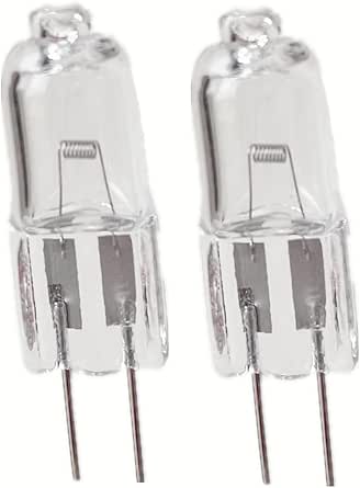 GWAYUANY 10Pcs G4 6V Microscope Light Bulb G4 6V 10W Halogen Bulb 20W ...