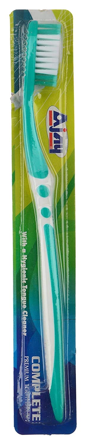 Buy Ajay Plastic Complete Manual Toothbrush (Medium) - Set of 12 Online ...