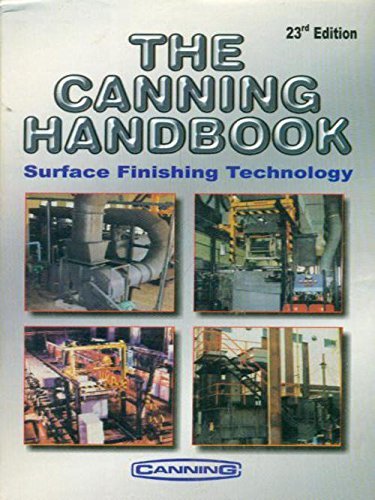 Canning Handbook: Surface Finishing Technology by Canning (1-Dec-2005 ...