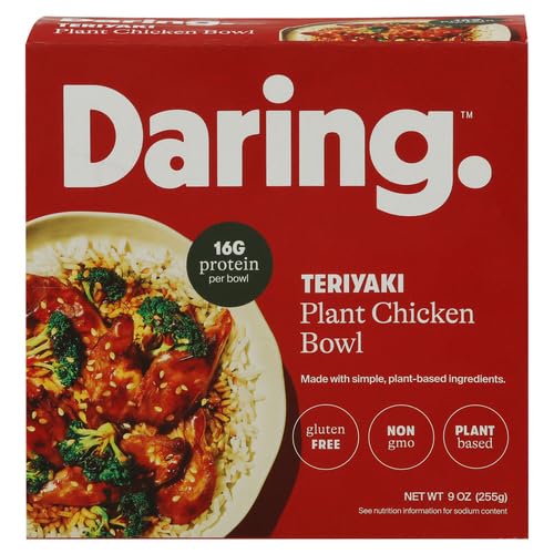 Amazon.com: Daring Plant Based Chicken Teriyaki Bowl : Grocery ...