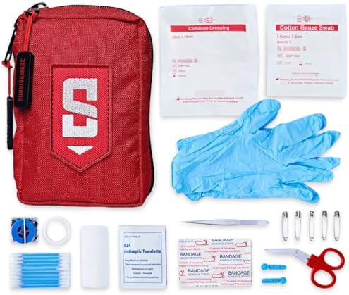 Amazon.com: Surviveware 51 Pcs Comprehensive Premium Survival First Aid ...