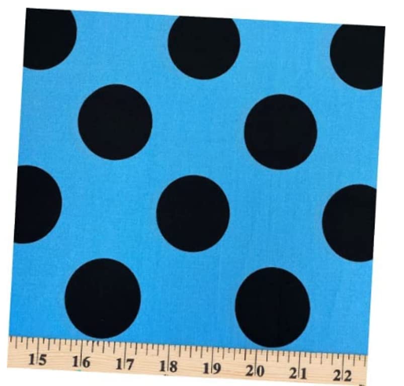 Turquoise Dot Fabric