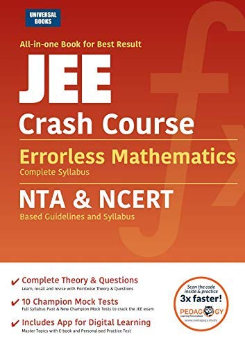 Buy Errorless Mathematics Crash Course JEE - NTA Book Online at Low ...