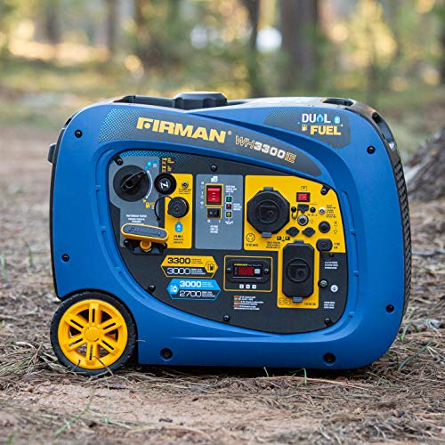Firman 3300/3000w Recoil Start Gas Or Propane Dual Fuel Portable ...