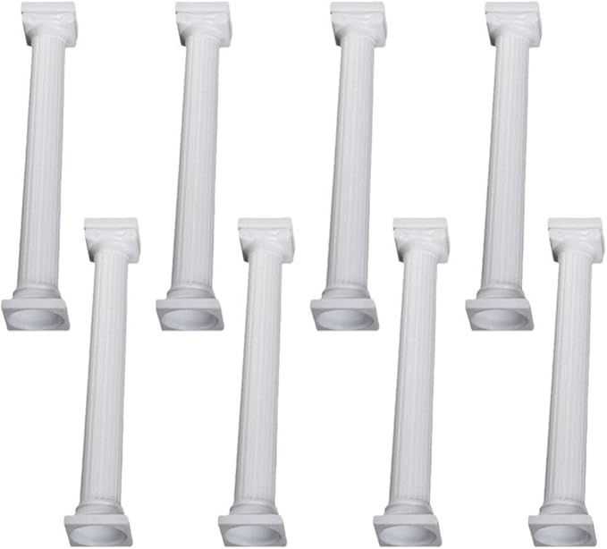 Amazon.com: Abaodam 8pcs Roman Column Cake Tiered Stands Tiered Cake ...