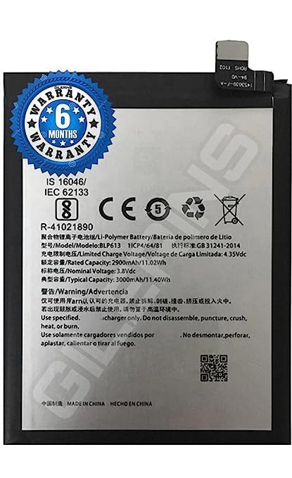 GILERINS® Original BLP613 Battery for Oppo One Plus 3 One Plus Battery ...