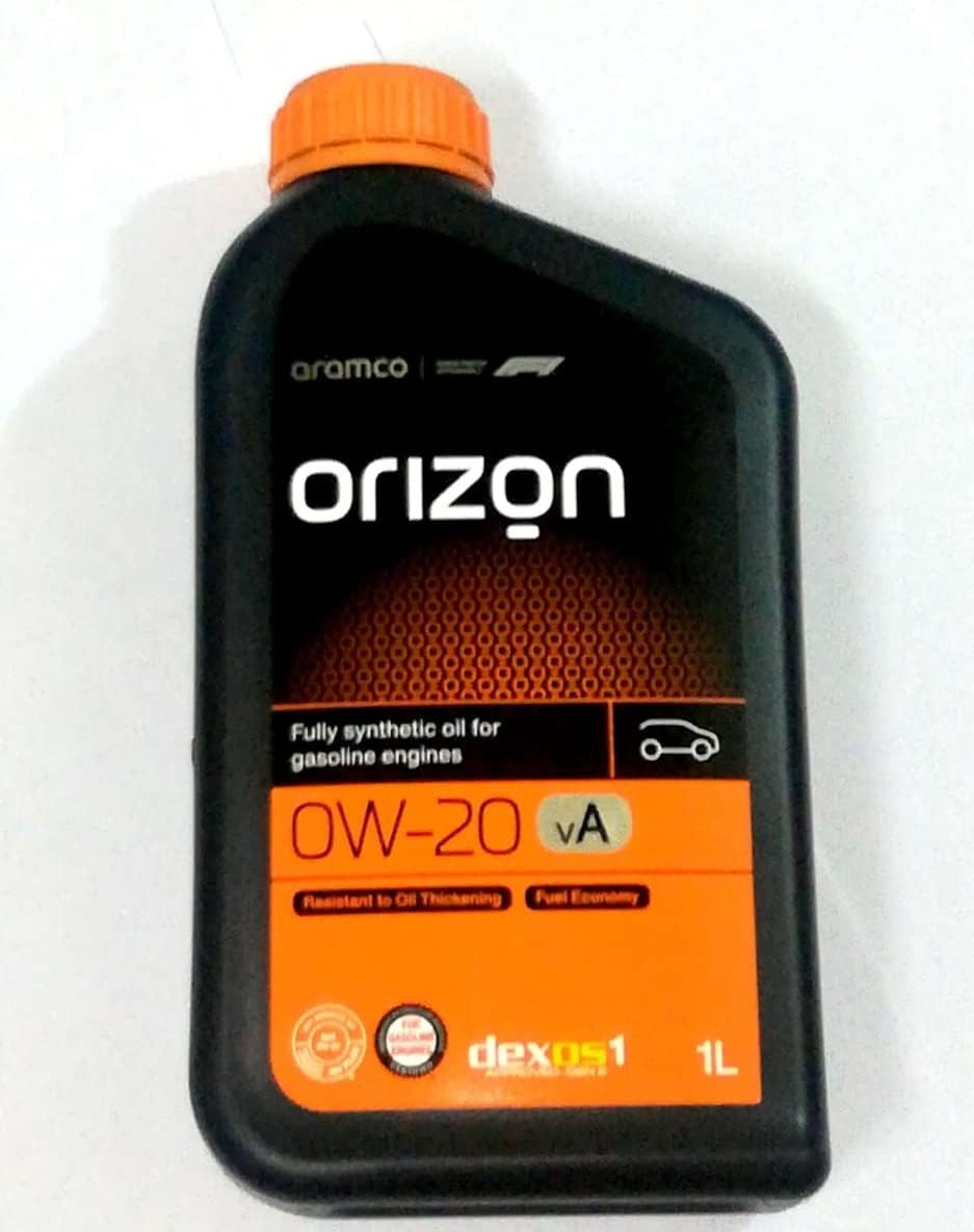 aramco Orizon Fully Synthetic Motor Oil 0W-20 Oryzen Oil for Saudi ...