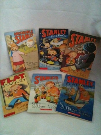 Flat Stanley Paperback Set; Flat Again, Christmas Adventure, Flat ...