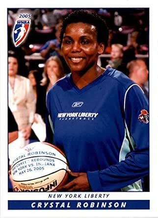 Amazon.com: 2005 WNBA #3 Crystal Robinson WNBA Basketball Trading Card ...
