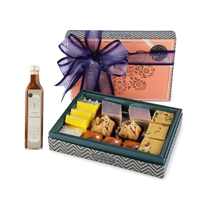 ANAND Assorted Sweets Festive Gift Box for Holi - 375g | Premium Holi ...