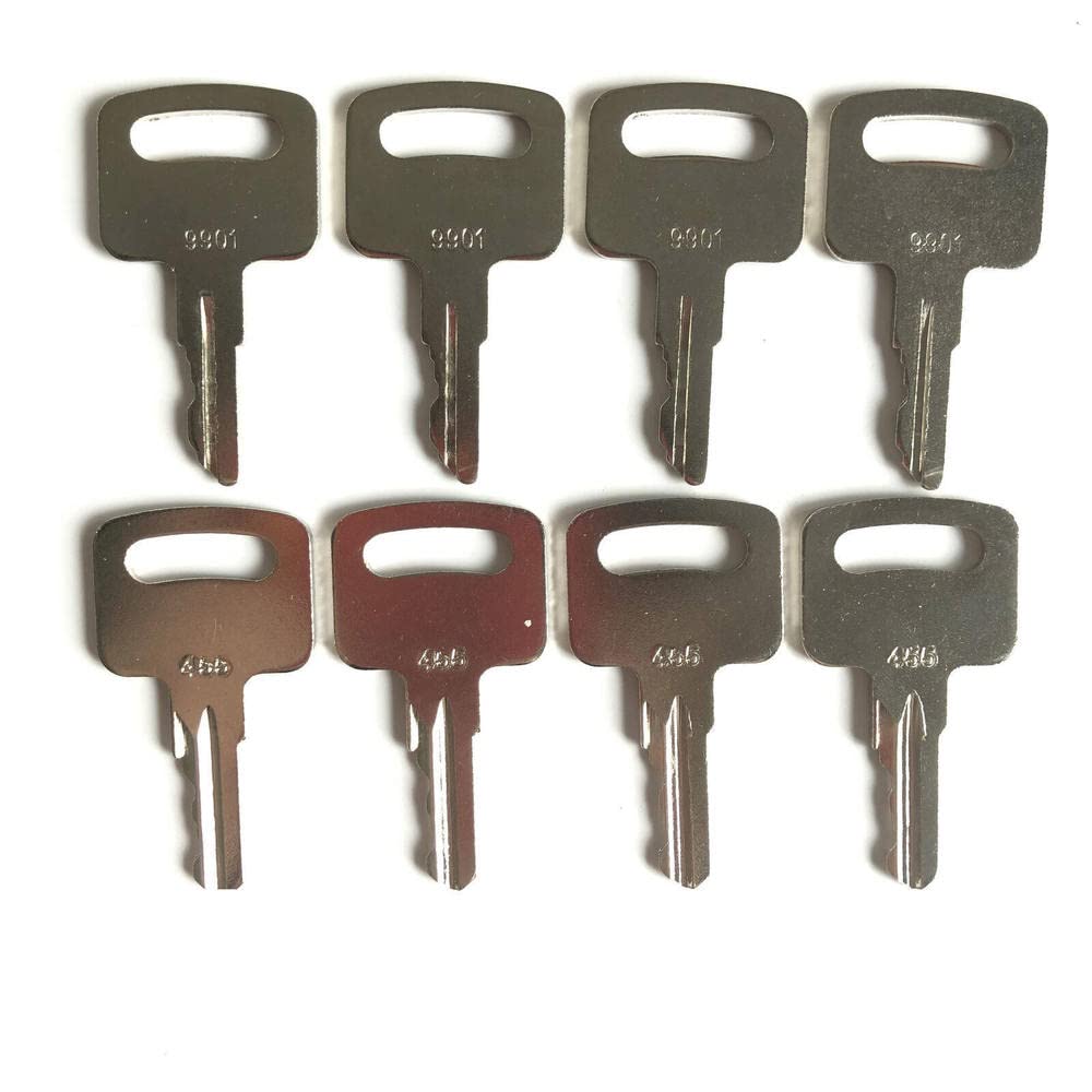 Amazon.com: 8pcs Mixed Manlift and Scissors Lift Ignition Key 455 ...