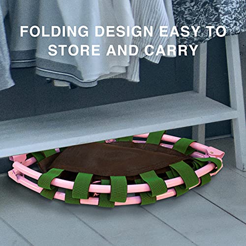 Jomifin Mini Pink Trampoline for Kids - GoTinySpace