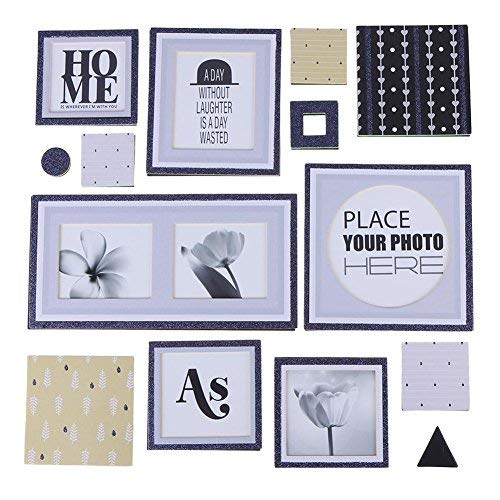 Happybin Photo Frame 3D Wall Stickers DIY Adhesive Bedroom Wall Decor ...