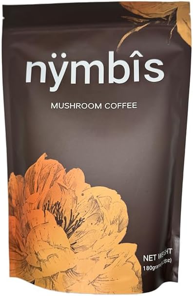 Amazon.com : nymbis Mushroom Coffee | Ground Coffee with 7-Mushrooms ...