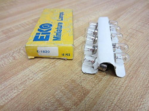 Amazon.com: 10 Pack Eiko - 1820 Miniature Light Bulbs : Tools & Home ...
