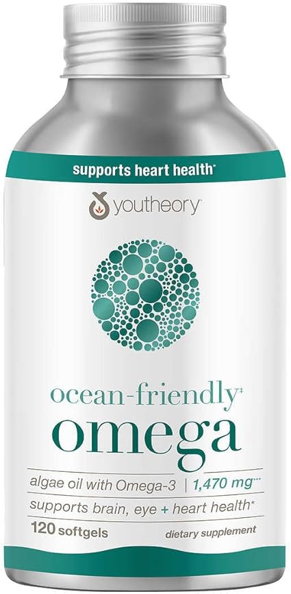 Amazon.com: Youtheory Ocean Friendly Omega, Sourced from Fish-Free ...