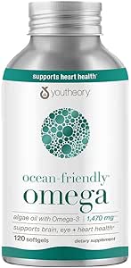 Amazon.com: Youtheory Ocean Friendly Omega, Sourced from Fish-Free ...