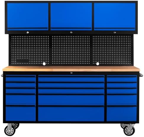 Amazon.com: 72-Inch Rolling Tool Chest with 15 Drawers, Mobile Tool ...