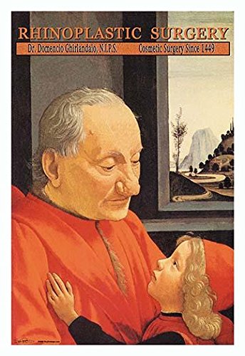 Amazon.com: Renaissance painting by Ghirlandao of the Old man and the ...