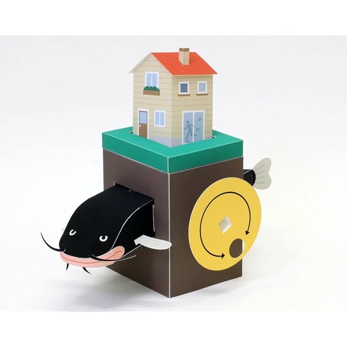 Buy The Legend of Catfish - Karakuri Workshop – Making paper toys that ...