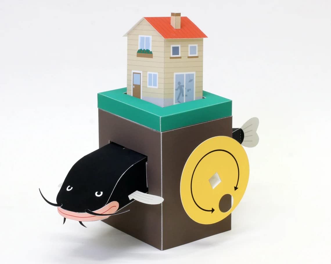 Buy The Legend of Catfish - Karakuri Workshop – Making paper toys that ...