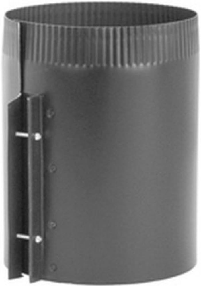 Amazon.com: IMPERIAL MFG GROUP Stove Pipe Conctr 24ga 7in Blk : Home ...