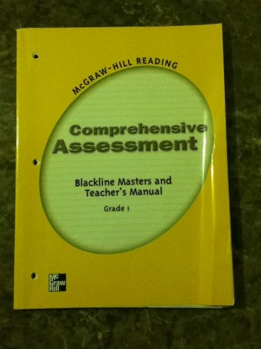 Comprehensive Assessment Blackline Master and Teacher's Manual Grade 1 ...