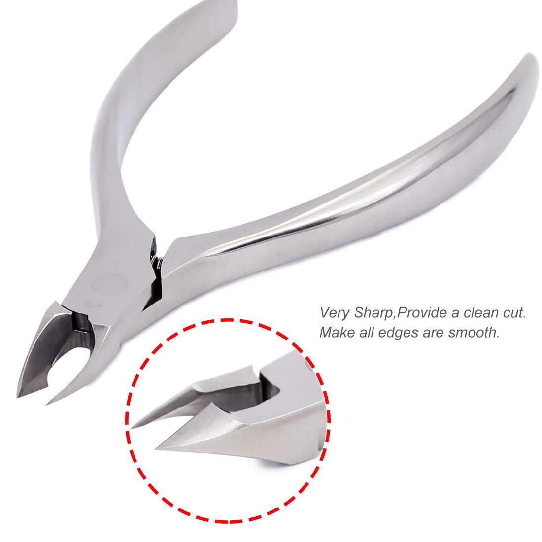 Snapklik.com : Precision Toenail Clipper Tool For Thick Or Ingrown ...