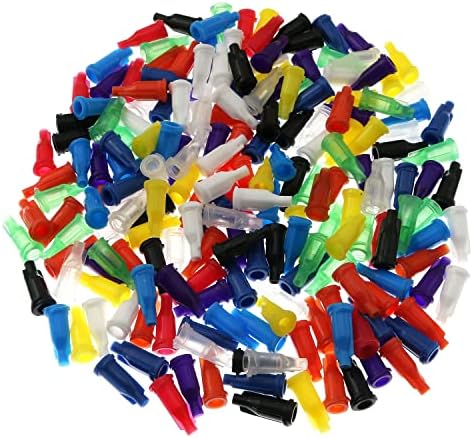 Amazon.com: Syringe Tip Cap ZRM&E 200PCS Mixture Color Luer Lock Cap ...