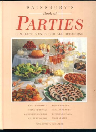 Amazon.co.jp: Book Of Parties (Sainsbury Cookbook Series) : Frances ...