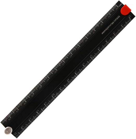 Aluminum Alloy Foldable 15cm-30cm Ruler Simple 90 Degree Folding Metal ...