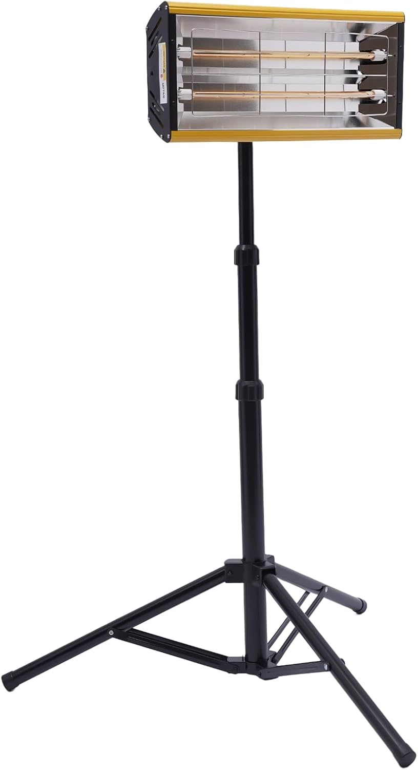 Amazon.com: Baking Infrared Paint Curing Lamp, 2000W 110V Handheld Auto ...